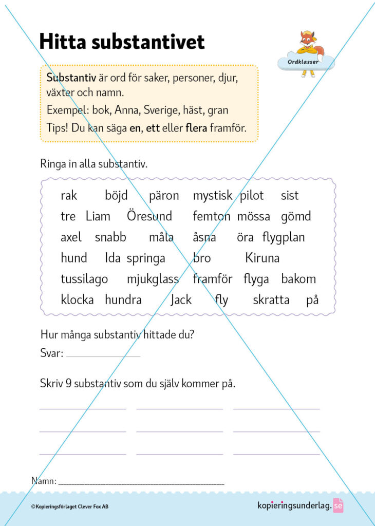 Ordklasser-arkiv